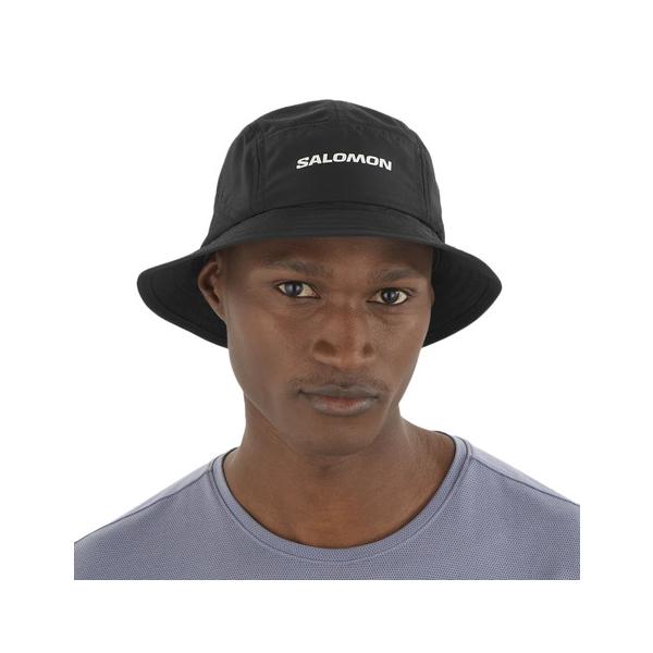 サロモン SALOMON スーパースポーツゼビオ ゼビオ Super Sports XEBIO ランニング ランニング小物 Men's Mens メンズ めんず 男性 黒 ブラック ss25cp06 salmonrun ss25509cpn...