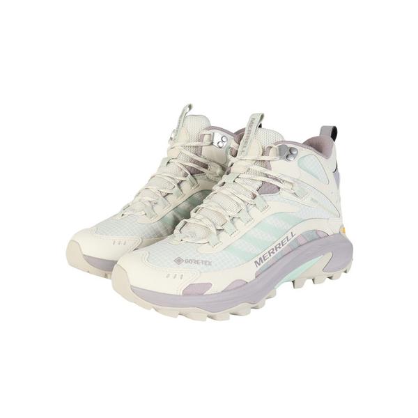 メレル MERRELL エルブレス ヴィクトリア ビクトリア Victoria L-Breath トレッキングシューズ 靴 ゴアハイカット トレッキングブーツ ゴアテックス GORE-TEX 防水 耐水 高機能 グレージュ パープル ハイカ...