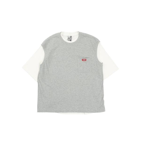 チャムス CHUMS エルブレス ヴィクトリア ビクトリア Victoria L-Breath アウトドアカジュアル カットソー トップス 半袖 ベスト 重ね着 カジュアル Men's Mens メンズ めんず 男性 メンズファッション 紳...