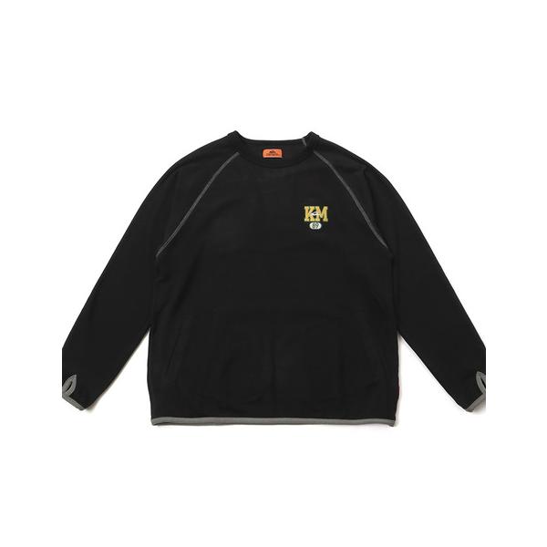 クリフメイヤー KRIFF MAYER KRIFFMAYER エルブレス ヴィクトリア ビクトリア Victoria L-Breath アウトドアカジュアル カットソー長袖 Men's Mens メンズ めんず 男性 黒 ブラック KRIF...