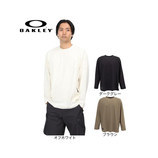 2025年秋冬モデル 2025fwmodel オークリー OAKLEY エルブレス ヴィクトリア ビクトリア Victoria L-Breath アウトドアカジュアル トップス カットソー 長そで ロングスリーブ 吸汗速乾 はっ水 撥水 U...