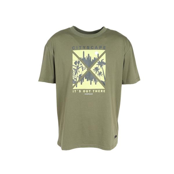 2026年春夏モデル 2026ssmodel アイスピーク ICEPEAK エルブレス ヴィクトリア ビクトリア Victoria L-Breath アウトドアカジュアル トップス 半袖 半そで Tシャツ カットソー Men's Mens ...