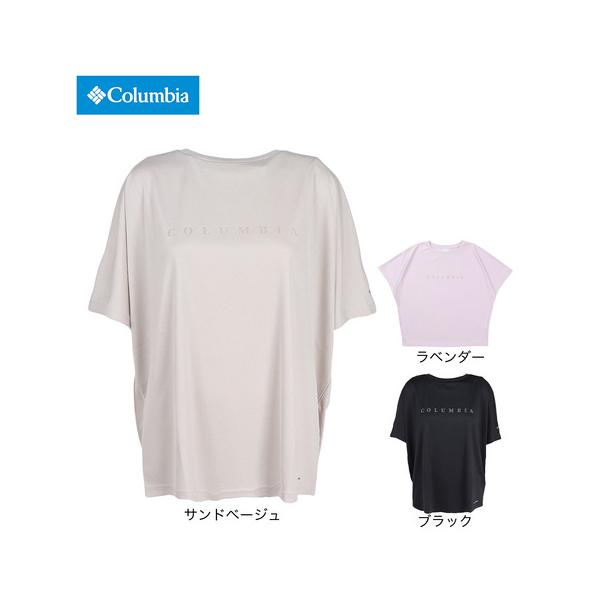 2026年春夏モデル 2026ssmodel コロンビア Columbia エルブレス ヴィクトリア ビクトリア Victoria L-Breath トレッキングウェア カジュアル トップス 半袖 半そで Tシャツ カットソー 速乾 接触冷...