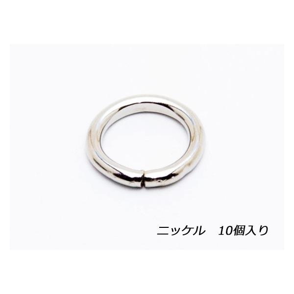 ■型番：C1541-01■販売価格：198円（税込）　　/　　180円（税抜）■商品名：丸カン■色：ニッケル■サイズ：内径10mm■内容：10ヶ■メール便について：メール便（220円）対応商品です。■発送予定目安：4日以内（日祝日は除く）■...