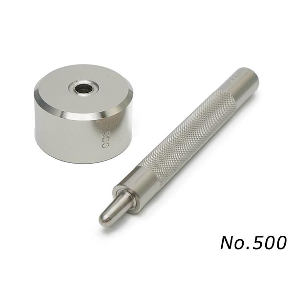 ■型番：E51019■販売価格：1540円（税込）　　/　　1400円（税抜）■商品名：アイレット打ち（ハトメリング用）No.500■メール便について：メール便（220円）対応商品です。■発送予定目安：4日以内（日祝日は除く）■JANコード...