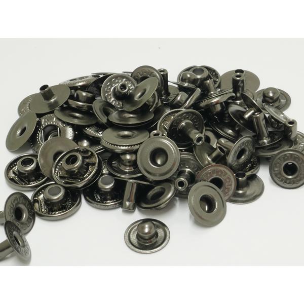 ■型番：EG75034-10■販売価格：418円（税込）　　/　　380円（税抜）■商品名：ハンシャセット　小■色：黒ニッケル■サイズ：ハンシャ径9.3mm｜足の長さ6mm■内容：20ヶ■メール便について：メール便（220円）対応商品です。...