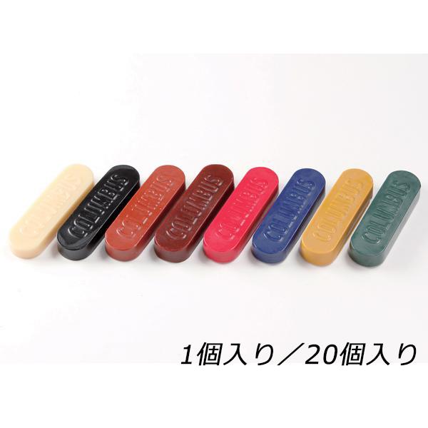 ■型番：PC06P■商品名：エッジトップワックス■色：全8色、無色/黒/茶/濃茶/赤/青/黄/緑■サイズ：25g■内容：1ヶ/20ヶ入り■メール便について：メール便（220円）対応商品です。※箱売りはメール便非対応です。■発送予定目安：4日...