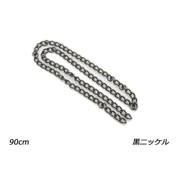 ■型番：PI1106-05■販売価格：1628円（税込）　　/　　1480円（税抜）■商品名：ウォレットチェーン■色：黒ニッケル■サイズ：長さ90cm×巾9mm（線径2.4mm）■内容：1本■メール便について：メール便（220円）対応商品で...