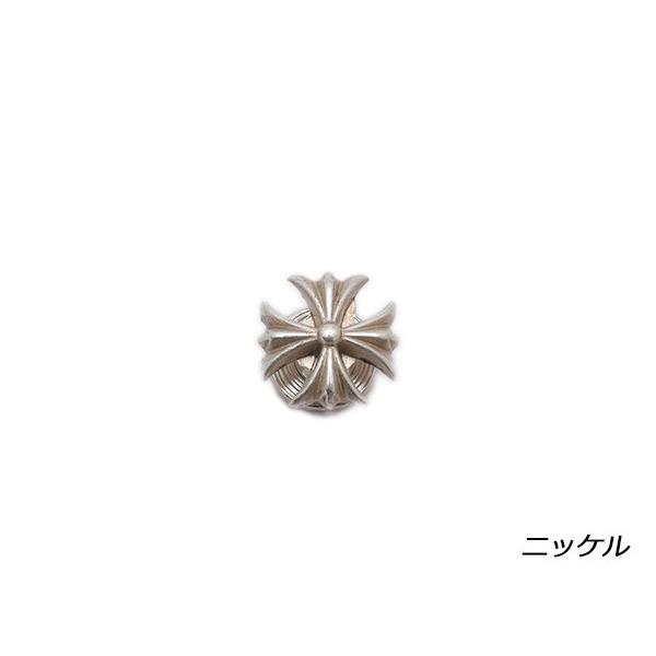 ■型番：PI7984-01■販売価格：363円（税込）　　/　　330円（税抜）■商品名：メタルコンチョ バイカークロス 小■色：ニッケル■サイズ：φ12mm■内容：1ヶ■メール便について：メール便（220円）対応商品です。■発送予定目安：...