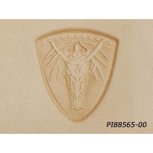 ■型番：PI88565-00■販売価格：935円（税込）　　/　　850円（税抜）■商品名：絵刻印 ドラゴンシールド■サイズ：24×27mm■メール便について：メール便（220円）対応商品です。■発送予定目安：4日以内（日祝日は除く）■JA...