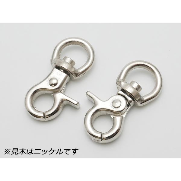 ■型番：PM4035■商品名：レバーナスカン ミニ 丸頭 PN42■色：全8色、ニッケル/ブロンズ/アンティック/ゴールド（本金）/マットニッケル（ASL）/ダール/赤さび/真鍮メッキ■サイズ：内巾丸10mm■内容：2ヶ/100ヶ■メール便...