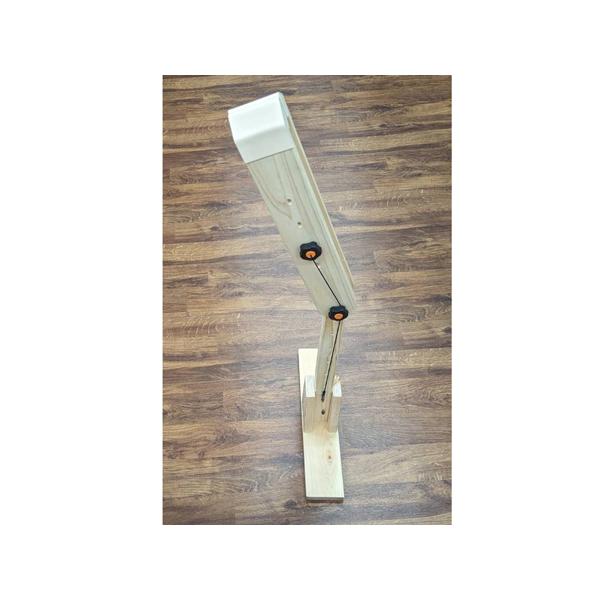 ■型番：PS066■販売価格：10780円（税込）　　/　　9800円（税抜）■商品名：ステッチングポニー足押え式（高さ調節機能付）■サイズ：横40cm×高さ90cm（最大）×幅8cm■メール便について：この商品はメール便には対応しておりま...