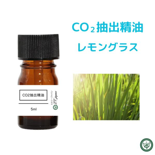 【CO2抽出（超臨界二酸化炭素抽出法）とは】二酸化炭素（CO2）を溶媒として植物から精油を抽出する方法です。低温で処理できるため、熱に弱い芳香成分を損なわず、より純度の高い精油を得ることが可能となります。レモングラスCO2オイル学名   C...