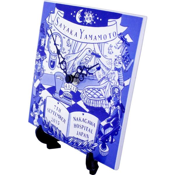 【発売日：2021年11月10日】赤ちゃんのお名前や出生時の体重などを陶器タイルに焼き付け記録して、世界に1つだけのタイルクロックを大切なお子様へプレゼントいたしませんか。一枚一枚手作りのぬくもりを感じられるタイルクロックはお部屋のやさしい...