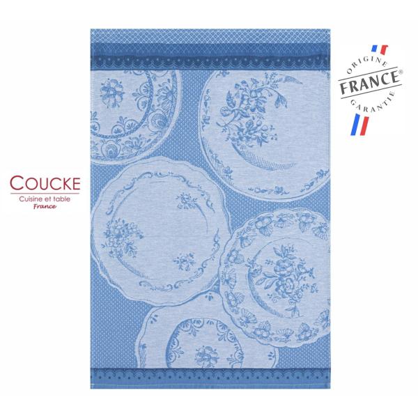 フランスのキッチンファブリックメーカー、クーケのトルションです。綿100%のジャカード織り。クーケのクロスは、フランスの伝統的なデザインと高品質な素材が融合。フランスらしい綺麗な色合いと柄が、キッチンを華やかに演出してくれます。COUCKE...