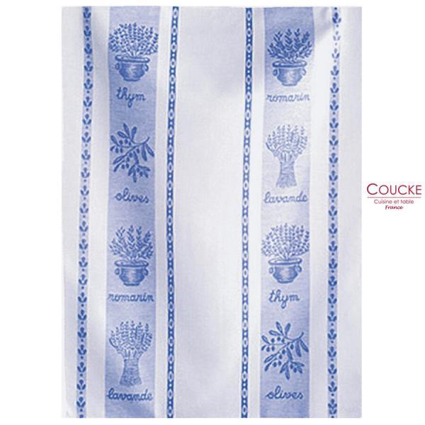 フランスのキッチンファブリックメーカー、クーケのトルションです。綿100%のジャカード織り。クーケのクロスは、フランスの伝統的なデザインと高品質な素材が融合。フランスらしい綺麗な色合いと柄が、キッチンを華やかに演出してくれます。COUCKE...