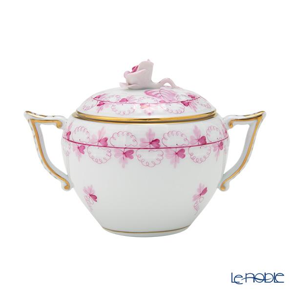 ウィーンの薔薇に描かれている、サブモチーフとしても広く知られる「パセリ」。 ヘレンド Herend ハンガリー シュガーポット