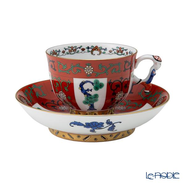 皇妃エリザベートが愛したハンガリーのゲデレ宮殿にちなんで命名された「ゲデレ」シリーズ。 ヘレンド Herend ハンガリー カップ＆ソーサー