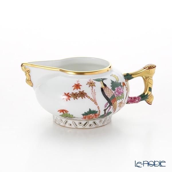 東洋風の花鳥柄が格調高い雰囲気を醸しだしています。 ヘレンド Herend ハンガリー クリーマー