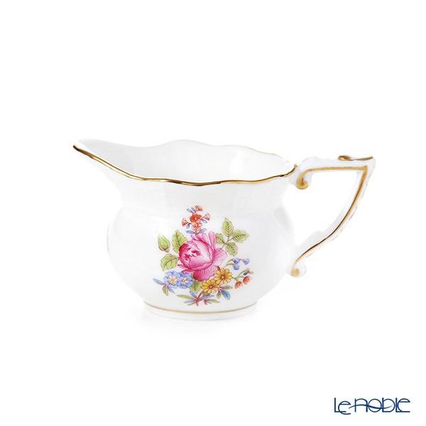 眺めているだけで穏やかな気分になれる可憐な花柄デザイン。 ヘレンド Herend ハンガリー クリーマー