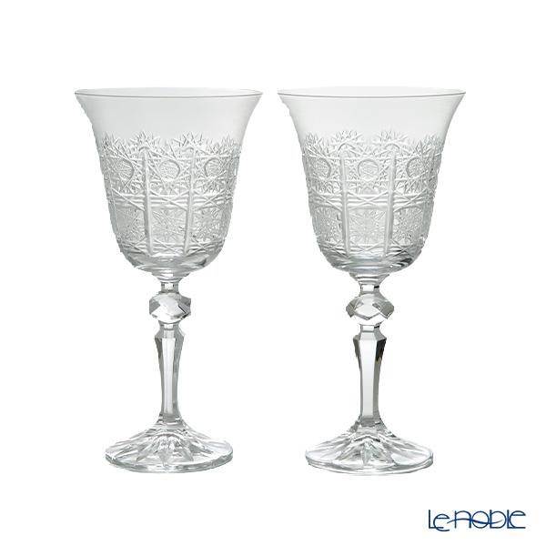 【AM10時までのご注文で当日出荷可】「ガラスの錬金術」と呼ばれるボヘミアの名匠たちに受け継がれる技術と伝統。 ボヘミア Bohemia チェコ 赤白兼用ワイングラス