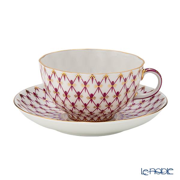 帝政ロシア皇室御用達時代の歴史と伝統を誇る、色褪せない華麗なデザイン。 インペリアル・ポーセリン Imperial Porcelain Manufactory ロシア カップ＆ソーサー