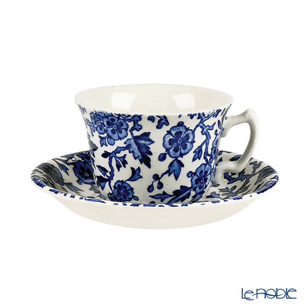 サンザシの小花が涼し気に咲き誇るカップ＆ソーサー。 バーレイ Burleigh イギリス カップ＆ソーサー