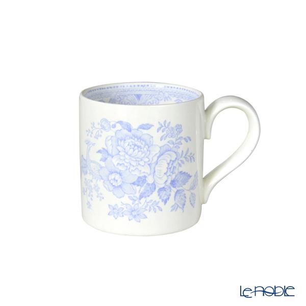 ホワイトに淡いブルーの優しい英国雰囲気漂うマグカップ。 バーレイ Burleigh イギリス マグカップ