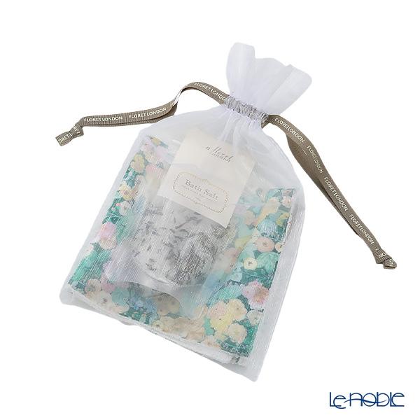 【AM10時までのご注文で当日出荷可・土日祝は除く】使い易さと華やかさが魅力のリバティプリント柄ハンカチとバスソルトのギフトセット。 フローレットロンドン Floret London フローレット ロンドン ハンカチ・ハンドタオル