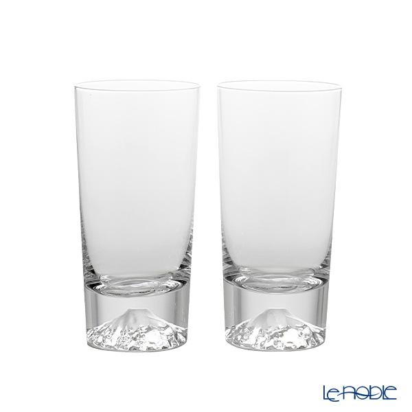 注ぐ飲み物でグラスの中で表情を変える雄大な富士山の景色は格別。 タジマガラス TAJIMA GLASS 田島硝子 タンブラー・ビールグラス・ハイボールグラス