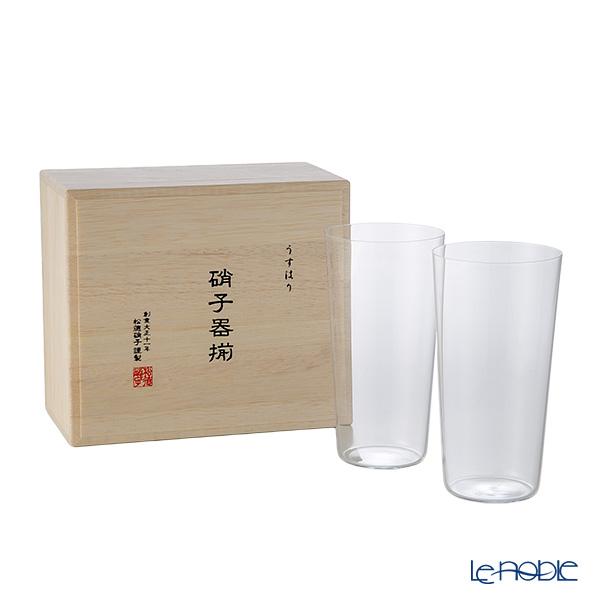 【AM10時までのご注文で当日出荷可】日本が世界に誇る、不朽の名作と言える極薄グラス。 ショウトクガラス 松徳硝子 タンブラー・ビールグラス・ハイボールグラス