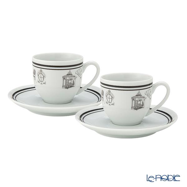 まるでパリのカフェにいるような、ゆったりとした時間をお届けする「Paris × Paris」シリーズ。 ワオ・ラ・ターブル Waww la table フランス カップ＆ソーサー