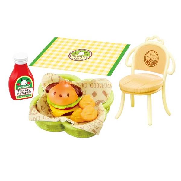 (c)2024　SANRIO　CO.、LTD.　TOKYO、JAPAN　(H) カプセル商品についてはカプセル・ブックレットが付かない場合があります。食玩についてはお菓子、外箱は付いておらず玩具のみの販売となります。