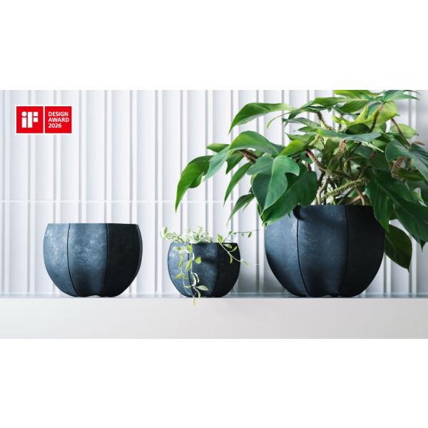 ■タグ 鉢 プランター 観葉植物 おしゃれ 吊り鉢 インテリア ガーデニング 植木鉢 ハンギングポット 北 Sen ローリーポット 丸 八幡化成 スリット鉢 通気性 排水性 セルロースファイバー 日本製 多肉植物 ハーブ栽培 室内グリーン ...