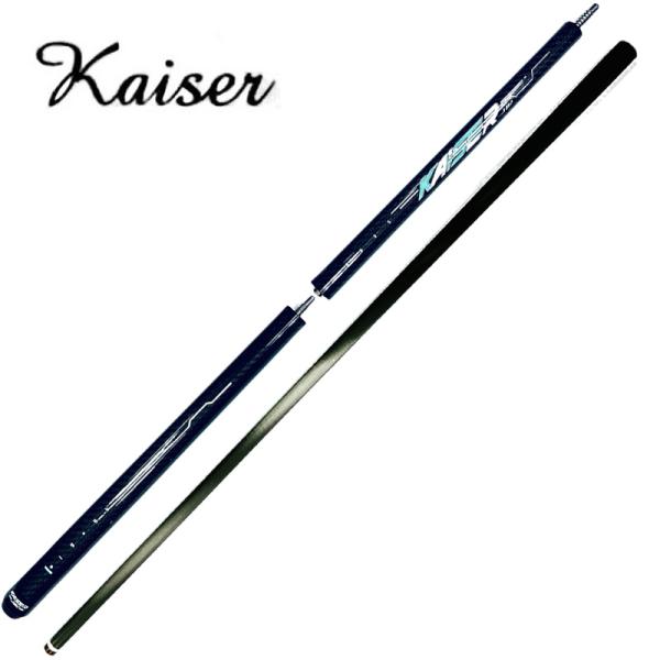 タップ 12.5mm フェノリック先角 カーボンシャフト ブラックカーボン、ストレートテーパージョイントピン ラジアル/クイックリリースリングカラー ブラックコンポジットフォーアーム ブラックカーボン、Kaiserロゴデカールグリップ ブラ...