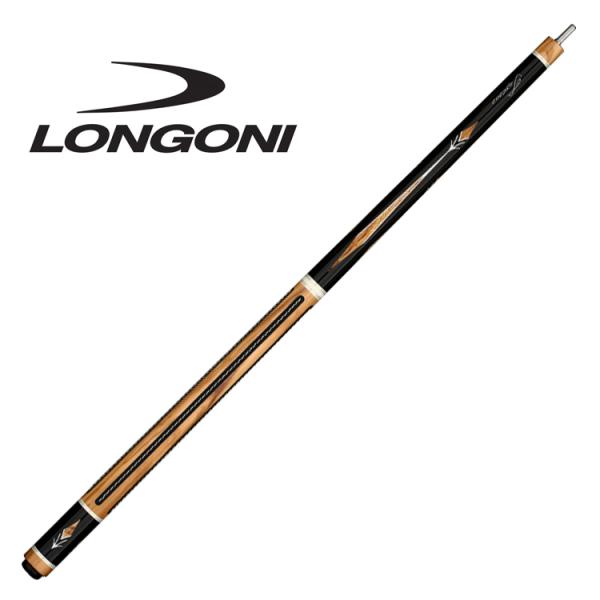 シャフト LunaNeraシャフト 1本ジョイント VP2バット構造 ソリッドコア、内部ウラルブラックホーンビーンの2重構造フォアアーム エボニー、ジュマ/チューリップウッドポイントグリップ レザーストラップ/チューリップウッドハンドルスレ...