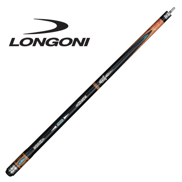 シャフト LunaNeraシャフト 1本ジョイント VP2リングカラー スターリングシルバー、ハンドエングレーブバットキャップ スターリングシルバー、ハンドエングレーブバット構造 ソリッドコア、内部ウラルブラックホーンビーンの2重構造フォア...
