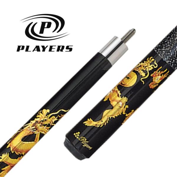 タップ 13mm LePro先角 ハイインパクトファイバーシャフト 29インチ　ハードロックメープルジョイント 5/16×18リングカラー ステンレススチールフォアアーム チャイニーズドラゴンデザイン、ブラックグリップ ブラックアイリッシュ...