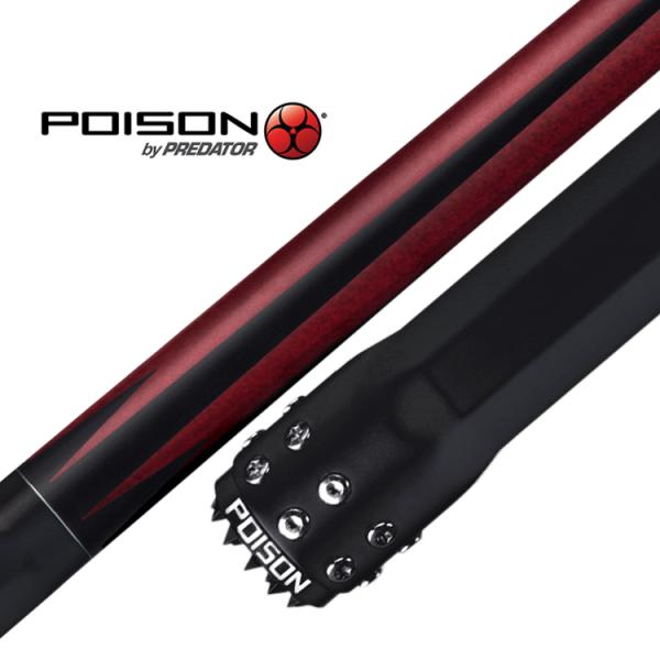 タップ 13mm サリンタップ先角 15.5mm サーマックスシャフト 29インチベノム2、プロテーパージョイント ユニロック BULLETフォアアーム バーガンディ、マットブラックサティンメープル、子持ち8ポイントグリップ 8角形マットブ...
