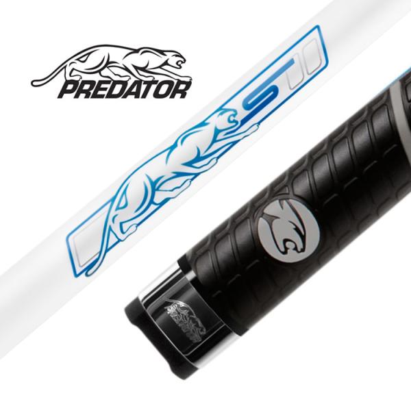 バットジョイントピン ユニロック クイックリリースジョイントフォアアーム ホワイトマットフィニッシュ、Predator Sportロゴグリップ Sport2 Emberグリップバットキャップ ステンレススチール、ロゴ入りバンパー ブラック/...