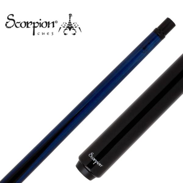 タップ 12.55mmスコーピオン積層先角 2cm.ブラックシャフト 29インチカーボンファイバーシャフトジョイント クイックリリース(ユニクロック互換性)リングカラー ブラックコンポジット、シルバーリングフォアアーム ブルーペイントチーク...