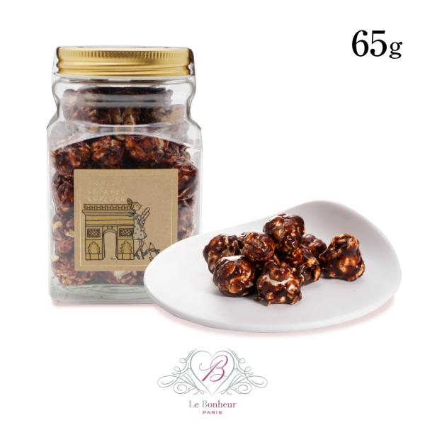 ●商品名：パリ・ショコラ＆ピーナッツ ポップコーン ボトルジュエル #ショコラ＆ピーナッツ●内容量：65g●賞味期限：パッケージ（ラベル）に記載 ※発送日より30日以上保証●保存方法：冷蔵庫には入れず、高温多湿を避け、常温で保存し、できるだ...