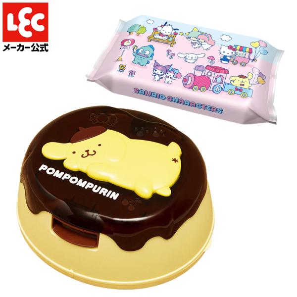【商品説明】●大きなプリンの上にポムポムプリンが寝転がっているデザインです。まるで本物のプリンみたいにカラメル部分は半透明に。かわいいお顔もファンに人気な「おしりのしるし」も見えるよくばりなポーズのポムポムプリンをあしらいました。周りにはポ...