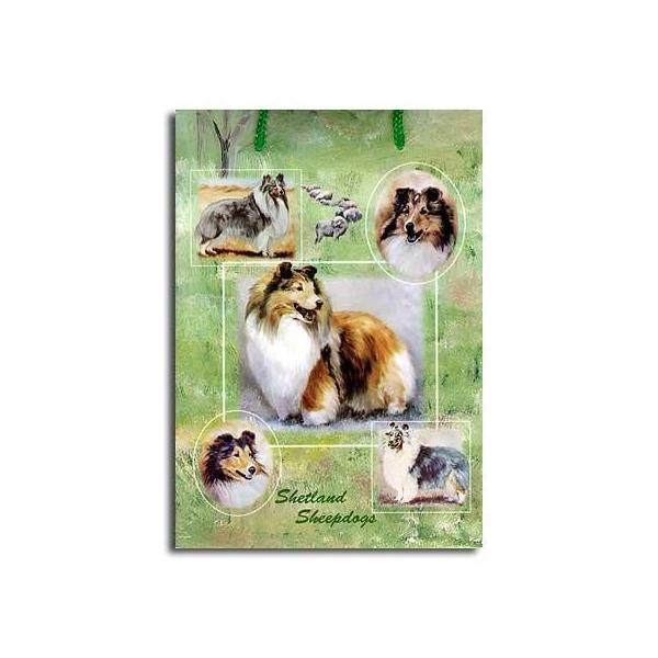 ギフトバッグ　大犬種も豊富なギフトバッグです。紙質もしっかりしているので、贈り物などを入れると嬉しさ倍増♪喜ばれること請合いです！大事な方へのプレゼントにお使い下さい☆もちろんグッズマニアのコレクション・アイテムとしてもお奨めです。■サイズ...