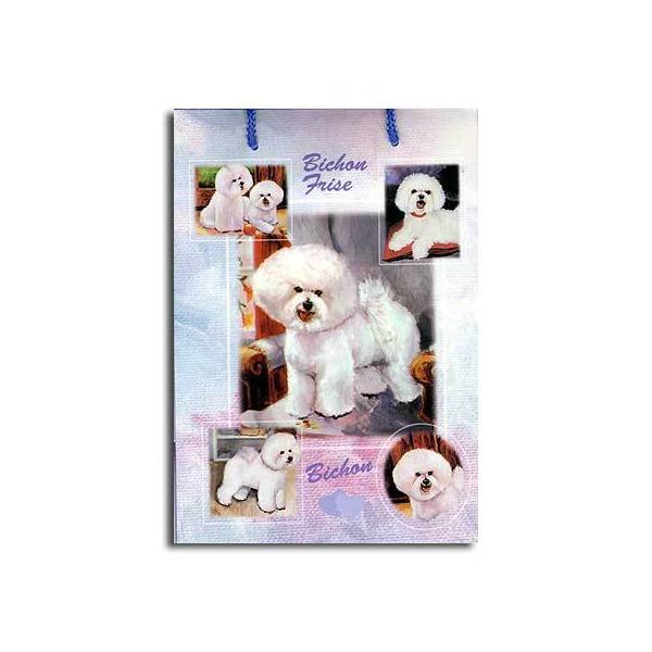 ギフトバッグ　小犬種も豊富なギフトバッグです。紙質もしっかりしているので、贈り物などを入れると嬉しさ倍増♪喜ばれること請合いです！大事な方へのプレゼントにお使い下さい☆もちろんグッズマニアのコレクション・アイテムとしてもお奨めです。■サイズ...