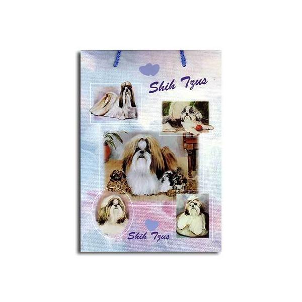 ギフトバッグ　大犬種も豊富なギフトバッグです。紙質もしっかりしているので、贈り物などを入れると嬉しさ倍増♪喜ばれること請合いです！大事な方へのプレゼントにお使い下さい☆もちろんグッズマニアのコレクション・アイテムとしてもお奨めです。■サイズ...