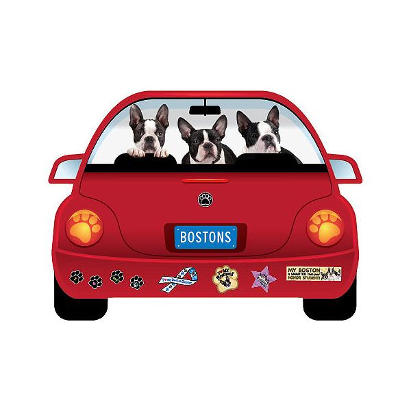 真っ赤なワーゲンに乗って後ろを振り向くWanちゃんたち。前を走る車のリアゲートにこんなマグネットが貼ってあったら思わずニンマリしちゃいますよね。後続のクルマに微笑みと心のゆとりを与える、そんな”爆走レッドカーペット”マグネット。高速道路が無...