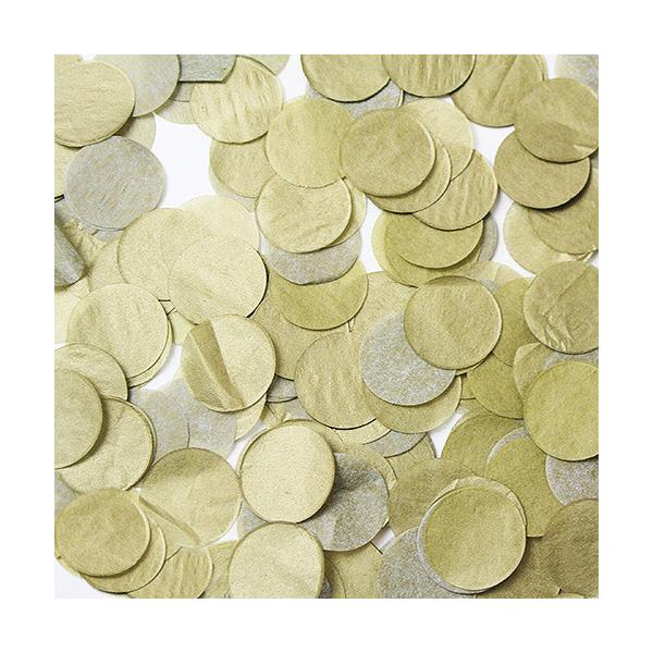 テーブル等のスペースを華やかに飾りつけたりブライダルシャワーとして使ったり、華やかなパーティー演出ができる紙ふぶきです！《サイズ》1個Φ2.5cm《セット内容》コンフェッティ15g  　ホームパーティーやウェディング、バースデーパーティーな...