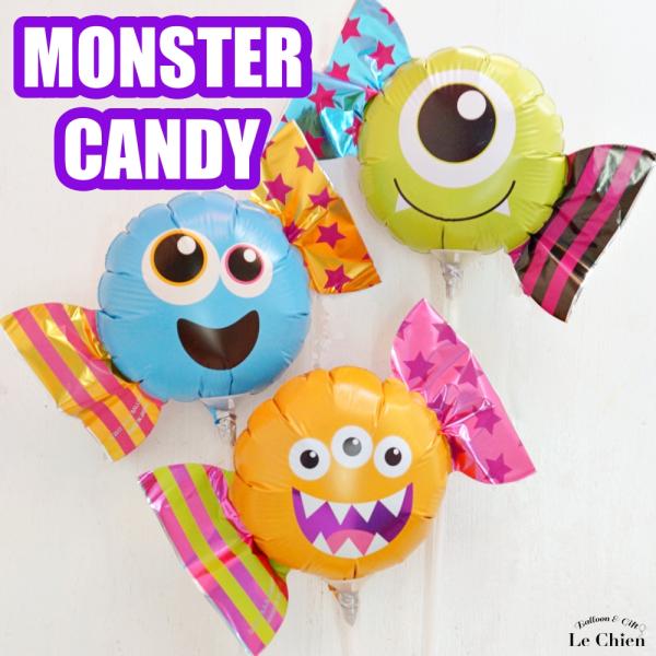 スティックバルーン モンスター・膨らませてお届けします。・スティック付きなので手に持って写真撮影用フォトプロップスや花瓶に挿してインテリアなどにもおすすめです！・特殊な加工で約１〜２ヶ月程度長く飾っていただけます。・スティックはハサミで簡単...