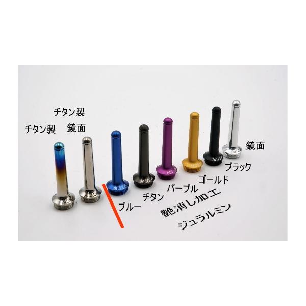 　鏡面加工　キャップが大きいタイプ、ハンドルキャップがハンドルと一緒に回転するタイプには取り付けできません。推奨番手は500〜2000番手ですがシマノ500〜C5000番、ダイワ1000〜3000番まで取り付け可能です。チタンブルーは　　ス...